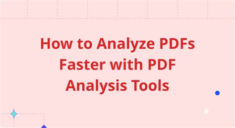 accelerate pdf analysis with ai tools relevance ai