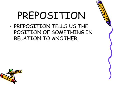 Preposition And Its Types PPT
