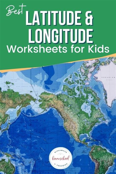 Latitude And Longitude Worksheets