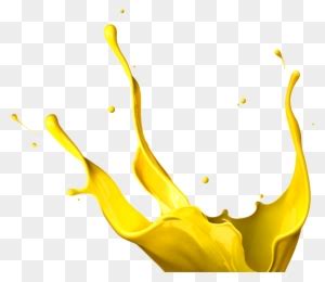 Yellow Paint Splash Png Vexel Free Transparent PNG Clipart Images