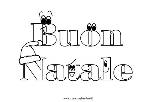 Scritta Buon Natale Da Colorare Tuttodisegni The Best Porn Website