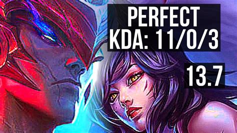 Yone Vs Ahri Mid Legendary Games Kr Master