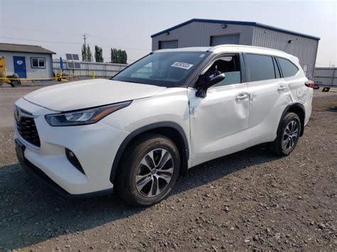 Toyota Highlander Xle Tdgzrbh Ls Bid History Bidcars