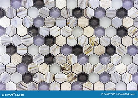 Tejas De Mosaico Dentro Del Cuarto De Ba O Fondo Del Mosaico De Las