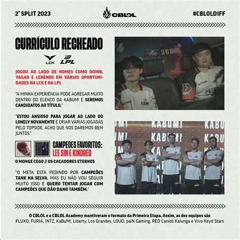 CBLOLDiff On Twitter Jogadores Para Ficar De Olho Nesse CBLOLDiff