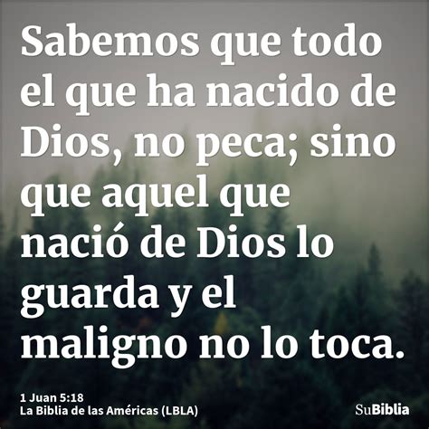 1 Juan 5 18 Su Biblia