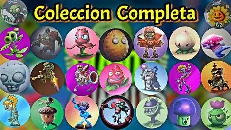Tazos Plantas vs Zombis Vuala Sorpresa Colección Completa de 21 Piezas