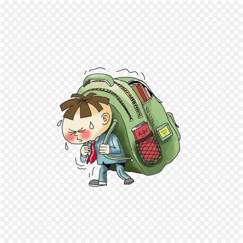 背着大书包的小男孩PNG图片素材下载 图片编号8472050 PNG素材网