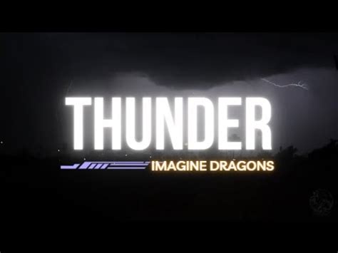 Thunder Imagine Dragons Youtube