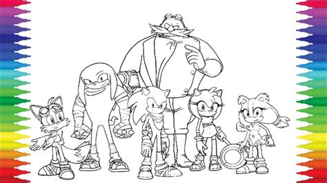 Sonic Team Coloring Pages Garten Of BanBan Color All Monsters Full