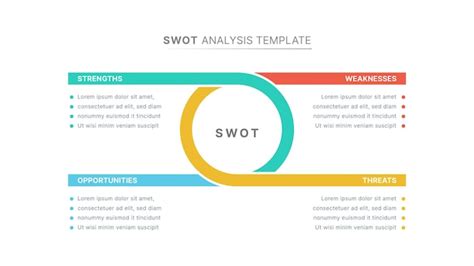 Premium Vector SWOT Analysis Infographic Chart Template Design