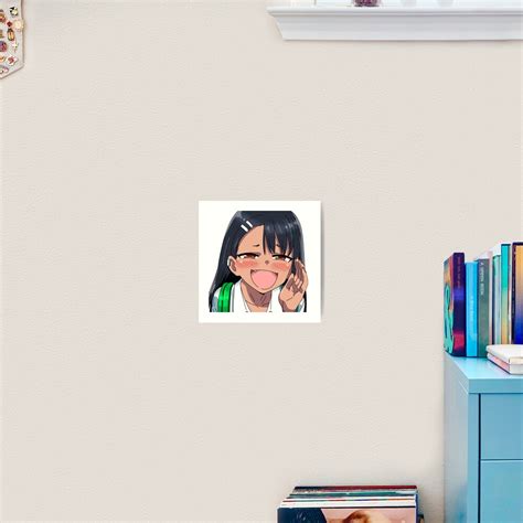 Hentai Nagatoro Hayase Meme Dont Bully Me Ijiranaide Art Print By Miroteiempire Redbubble
