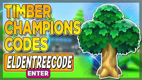 ALL NEW ROBLOX UPDATE Timber Champions SECRET OP CODES ROBLOX