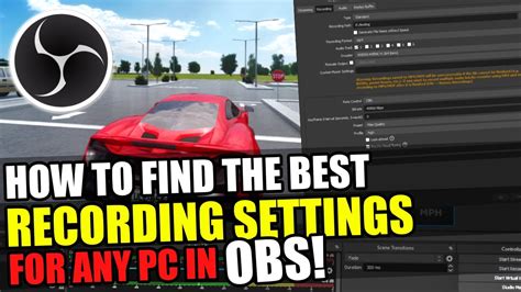 How To Find The Best OBS Recording Settings For Any Computer 2021 YouTube