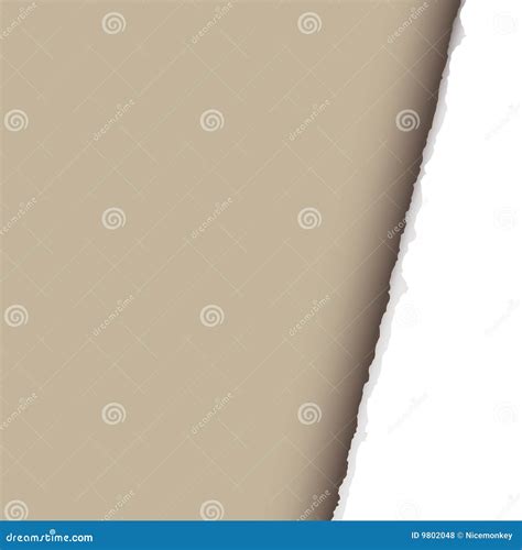 Rasgón De La Paginación Del ángulo Ilustración del Vector Ilustración