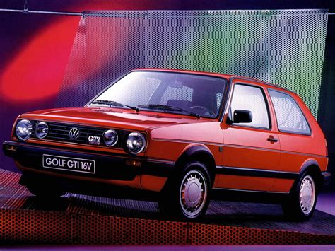 Fiche Technique Volkswagen Golf II GTi 16v Typ 1G 1987 1991