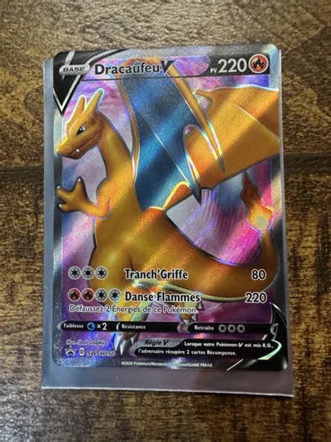 CARTE POKEMON DRACAUFEU SWSH050 Promo V Full Art EUR 20 00 PicClick FR
