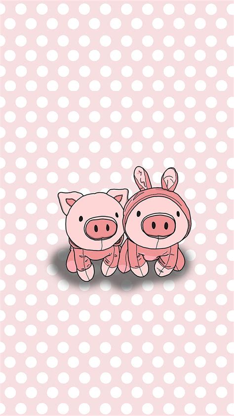 Hình nền heo cute đẹp dễ thương nhất cho điện thoại máy tính
