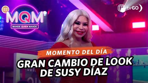 Mande Quien Mande Susy Díaz sorprende con cambio de look en