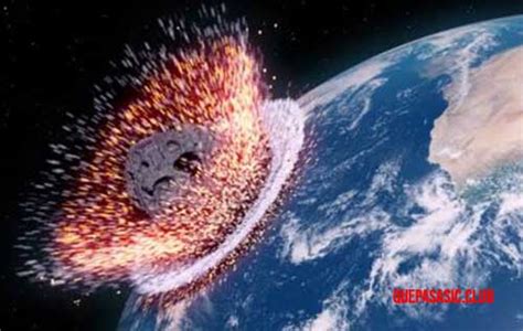 Qué pasaría si un asteroide impactara la Tierra imaginemos el escenario