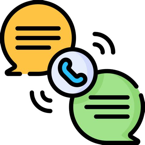Icono de Comunicación Special Lineal color