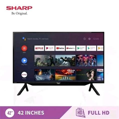 Jual Sharp Led Smart Android Google FHD TV 42 Inch 2TC42EG1i Di Seller