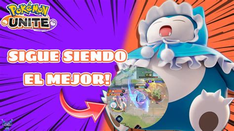 SIGUE SIENDO EL MEJOR en Pokémon UNITE NUEVA build de Snorlax