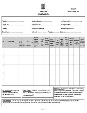 Viral Load Request Form Fill Online Printable Fillable Blank