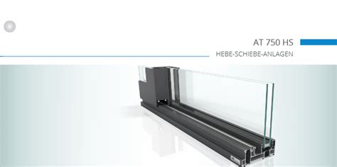 AT 750 HS AKOTHERM Aluminium Profilsysteme