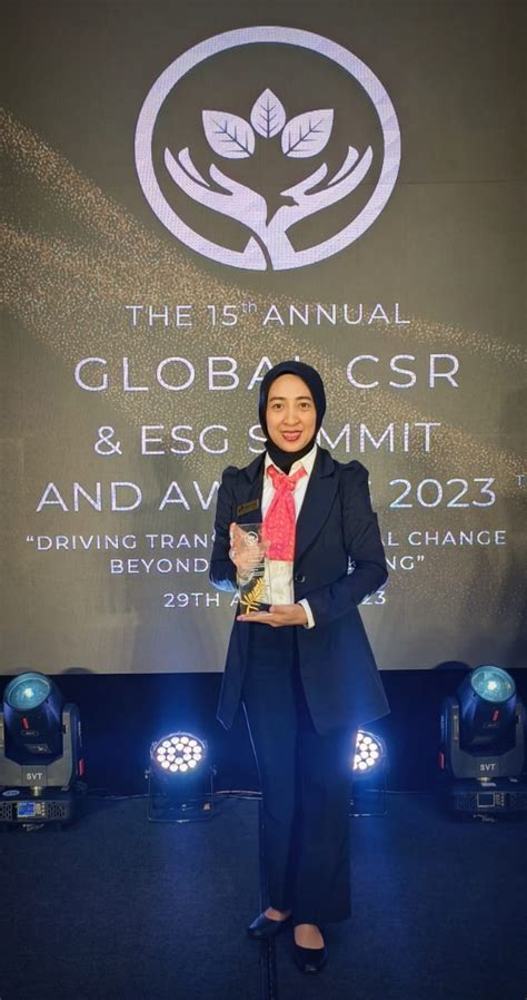 Kilang Pertamina Plaju Menangkan Penghargaan Platinum Annual Global CSR