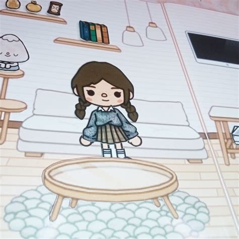 Printable Toca Boca House Toca Boca Paper Craft Paper Doll Etsy