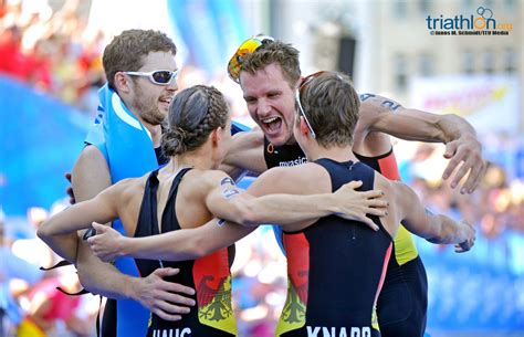 Germany Win Thrilling Race In Hamburg To Become Mixed Relay World