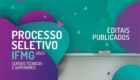 IFMG publica editais do exame de seleção e vestibular 2023 Instituto