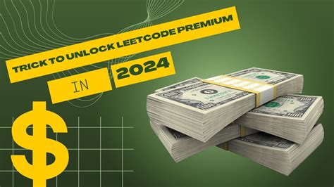 how to unlock leetcode premium for free youtube