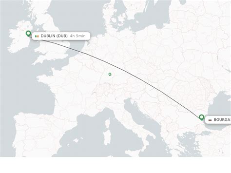 Direct Non Stop Flights From Burgas To Dublin Schedules