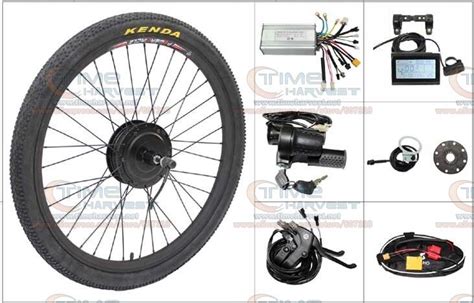 Kit de conversión de bicicleta eléctrica de montaña sin escobillas
