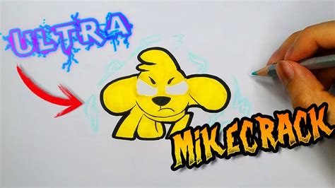 Como DIBUJAR A ULTRA MIKECRACK Facil PASO A PASO HOW To DRAW ULTRA