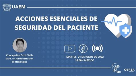 Acciones Esenciales De Seguridad Del Paciente YouTube
