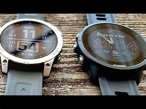 Garmin Vs Fenix Which Should You Buy Differences Looks Youtube