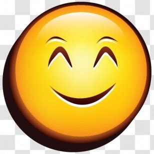 Blushing Emoticon Smiley Emoji Clip Art Transparent Png