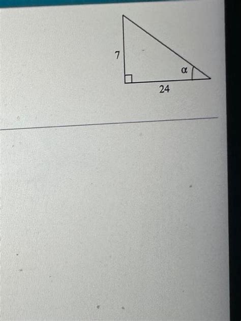 solved use the adjacent figure to find the exact value of