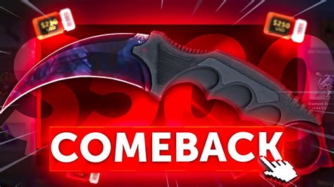 Last Case Comeback Keydrop Case Opening Youtube