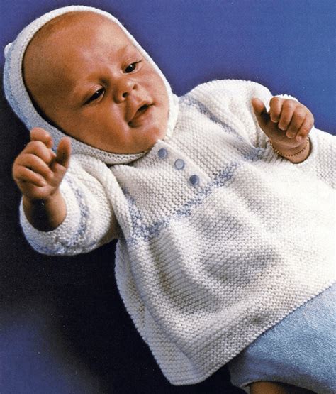 Gestrickte Babyjacke Mit Kapuze Kostenlose Anleitung