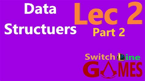 data structures lec 2 part 2 youtube