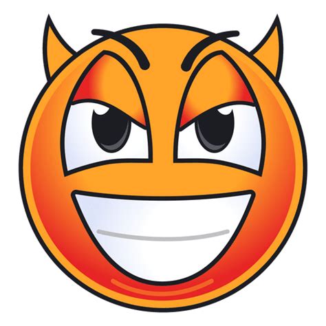 Evil Emoticon Face Cartoon Transparent Png And Svg Vector File Images