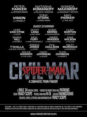 Spiderman Civil War Tracy Scops Muses Porncomics Muses Sex Comics