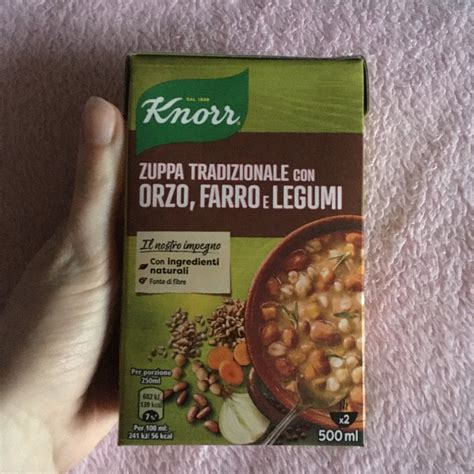 Knorr Zuppa Tradizione Con Orzo Farro E Legumi Reviews Abillion