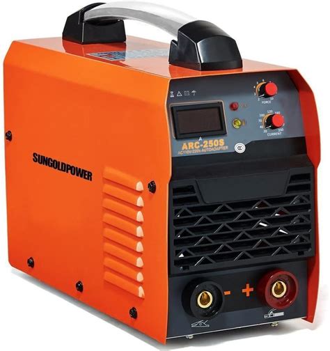 Amazon co jp SUNGOLDPOWER 200AアークMMA IGBTデジタル表示LCDホットスタート溶接機DCinバータ溶接機