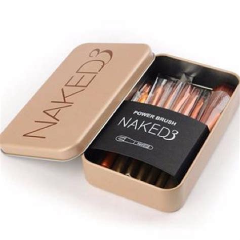Bộ cọ trang điểm cá nhân 12 cây naked 3 giá sỉ giá bán buôn Thị