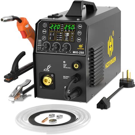 Hzxvogen Aluminum Mig Welder A In Flux Core Gasless Gas Gas Mix